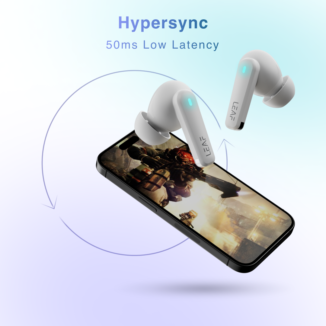 LEAF BUDS X121 TRUE WIRELESS EARBUDS (PURE WHITE)