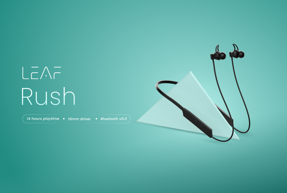 Buy Leaf Wireless Headphones, Bluetooth Earbuds and Wireless Earphones